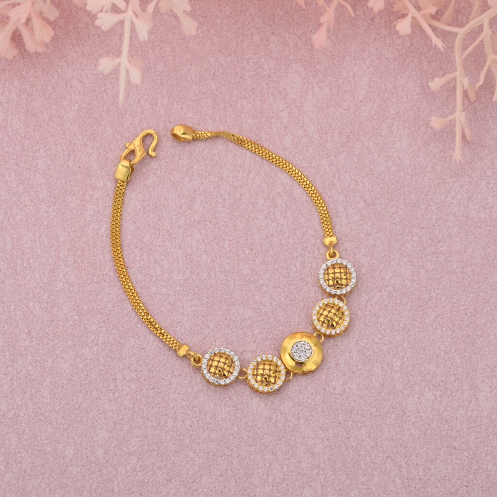 Designer Gold Bracelet - PNG